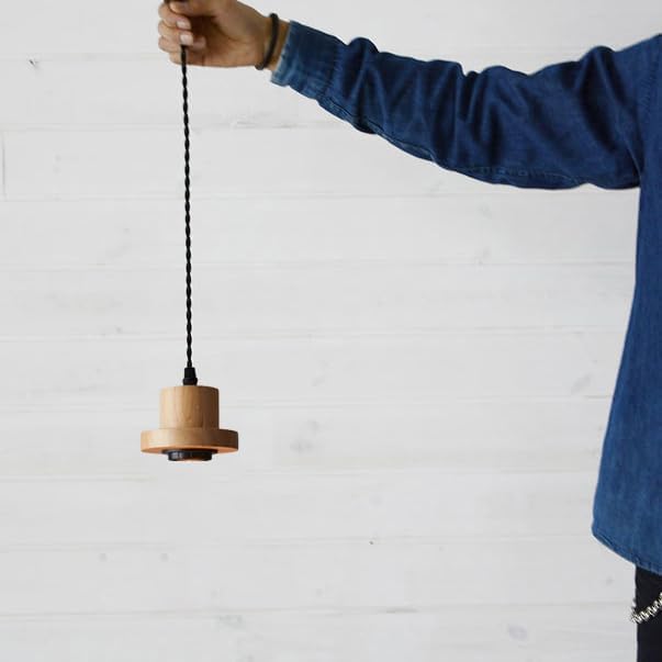 Corded Track Lighting E26 Wooden Base Vintage Design for Kitchen Loft ...