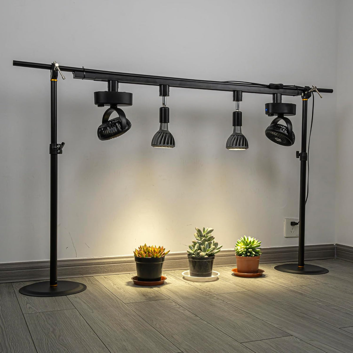 Track Rail, Track Light With Full Spectrum Bulb, Adjusted Wind Speed ...