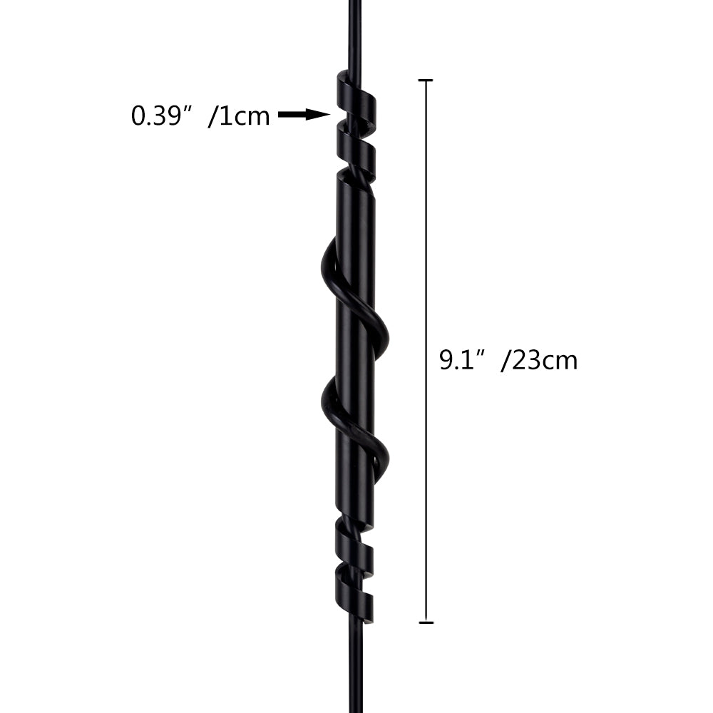 Pendant Light Chandelier DIY Black/White Cord Winder 3-Pack/6-pack ...