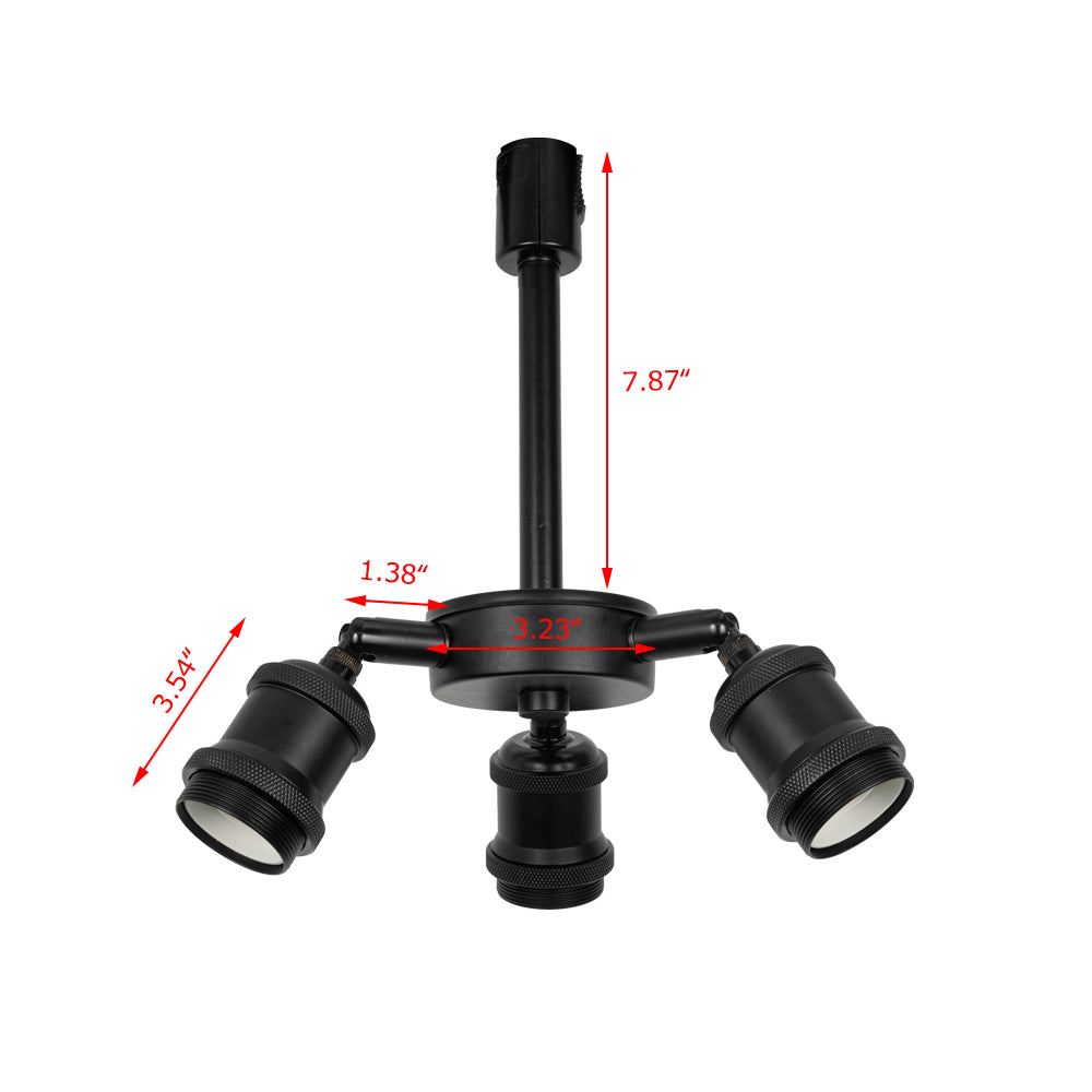 Track 3-Head Light Adjustable Angle Accent Lighting Fixture – Nunu Lighting